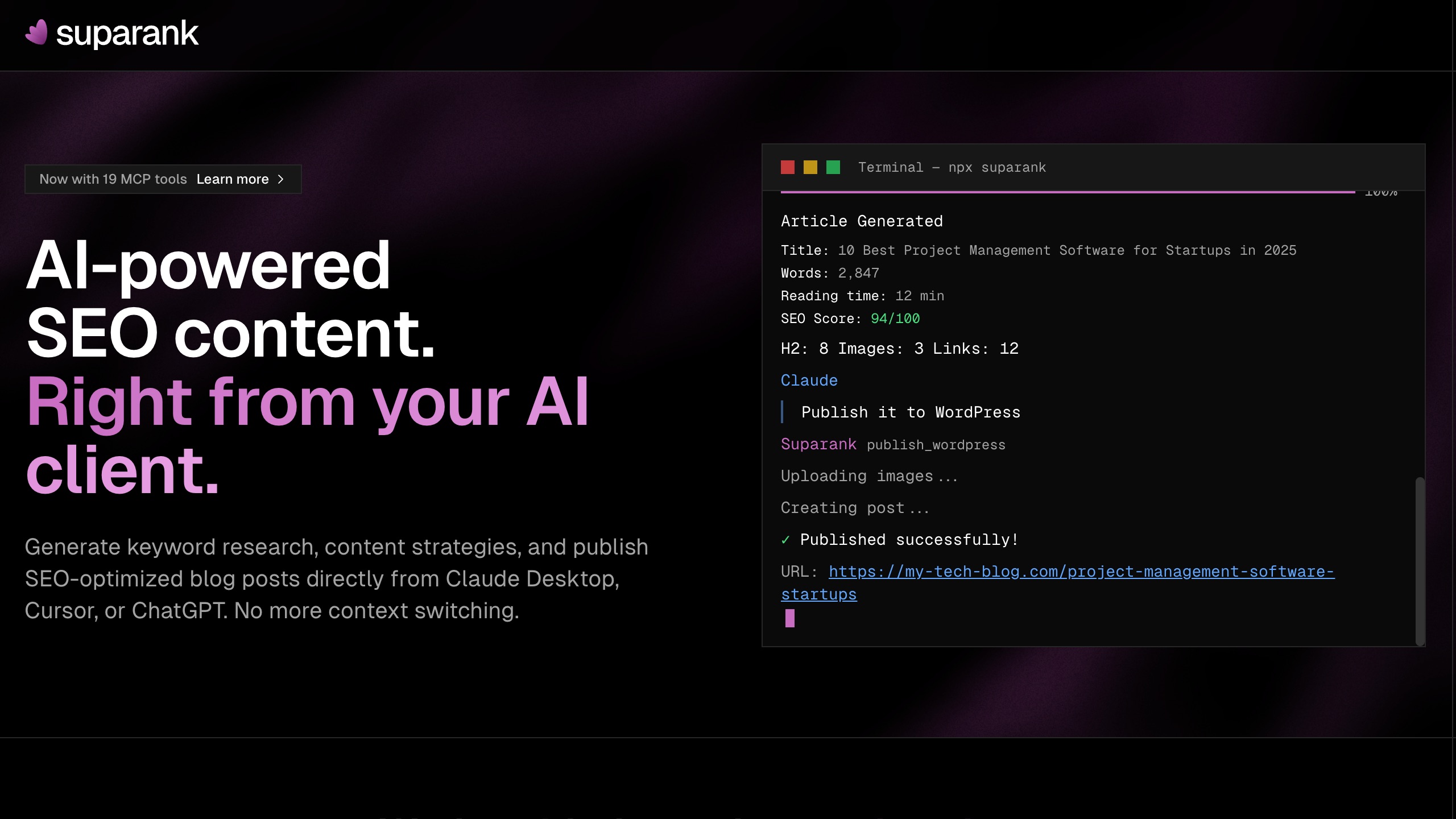 Free On-Page SEO Checker - Analyze Title Tags, Meta & Headings | Suparank